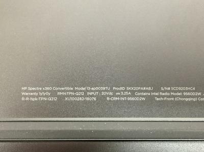 HP Spectre x360 Convertible 13-ap0xxx(ノートパソコン)の新品 HP Spectre x360 Convertible 13-ap0xxx(ノートパソコン)の新品